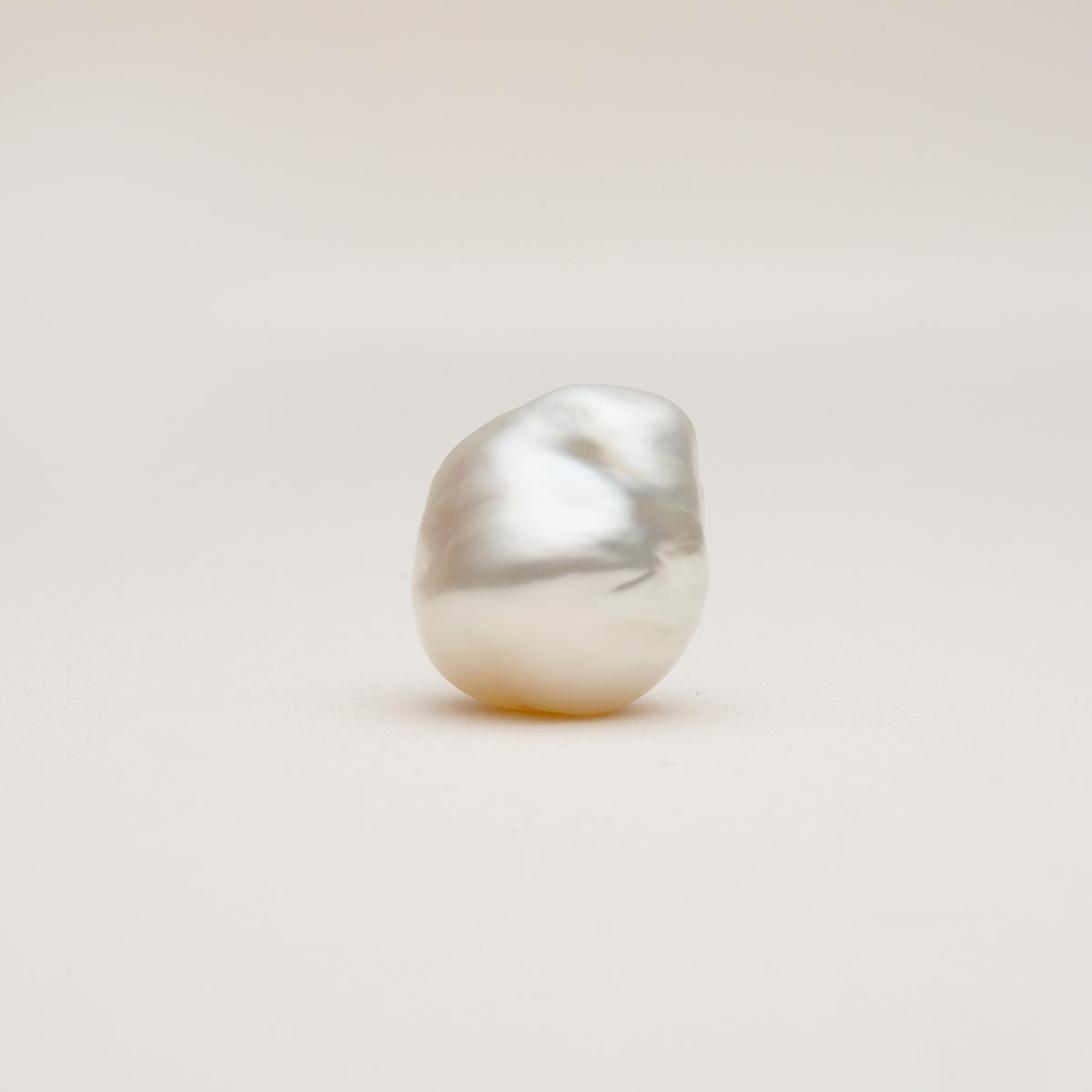 Single Rough Baroque 14 mm pearl, Flawless After Setting Complexion, A ...