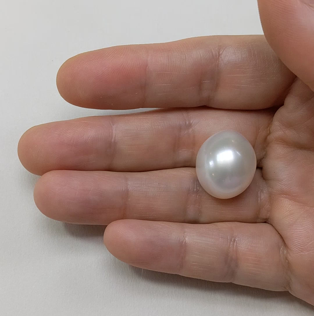 Single Drop 16 mm pearl, Flawless After Setting Complexion, AA Lustre ...