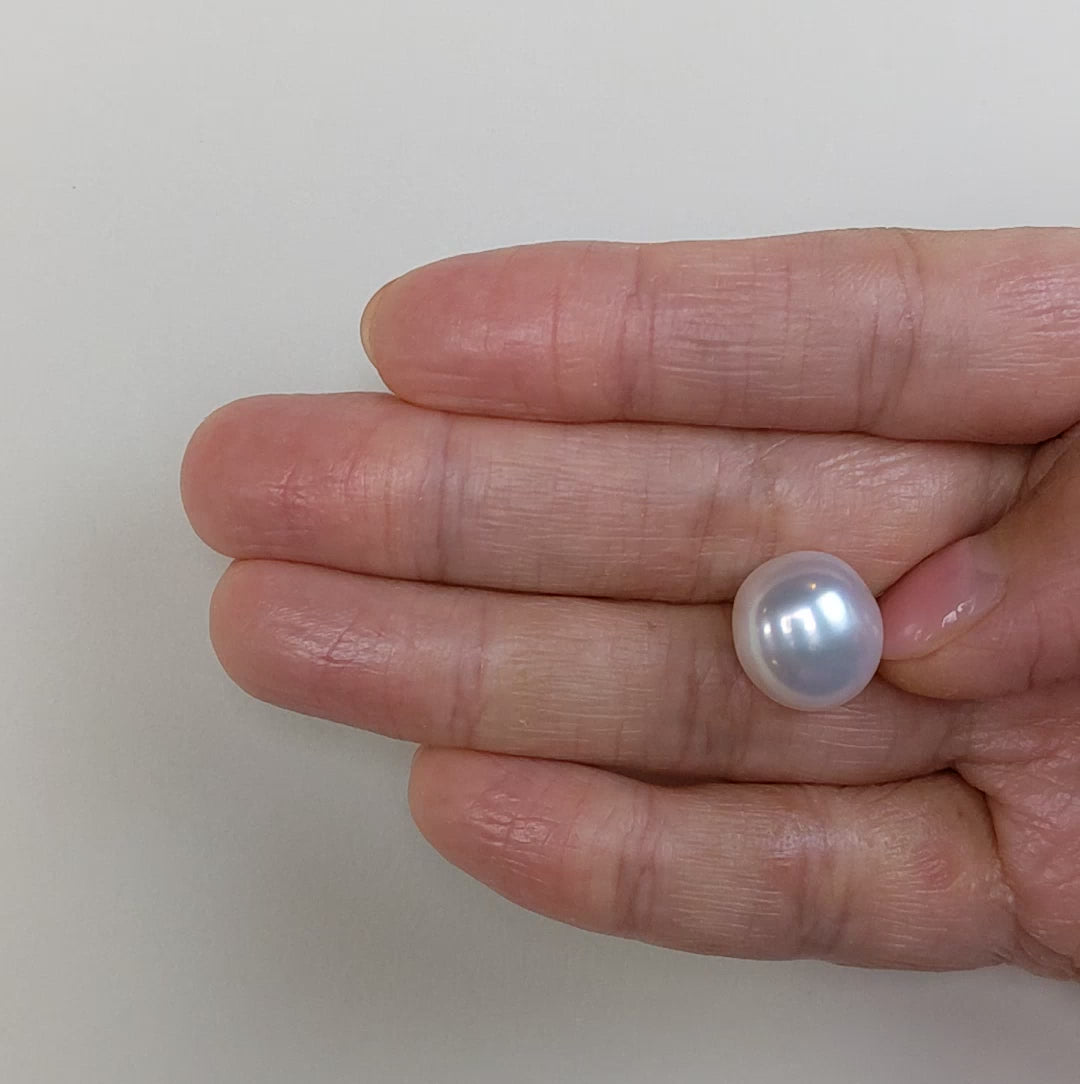 Single Drop 12 mm pearl, Flawless After Setting Complexion, Gem Lustre ...